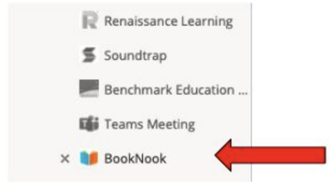Logging into BookNook Through Schoology